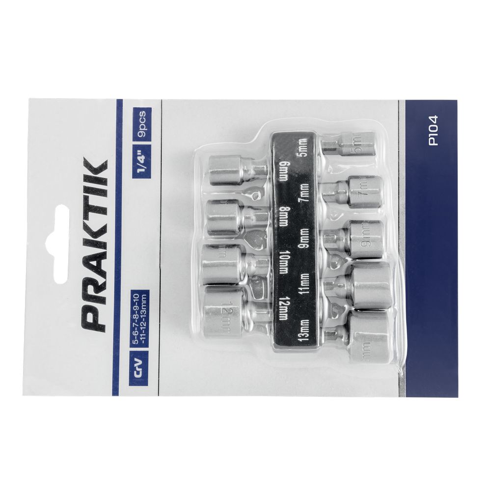 Nasadni ključ NASTAVAK(BIT) PRAKTIK TOOLS 8 DIJ.P104 | Pevex