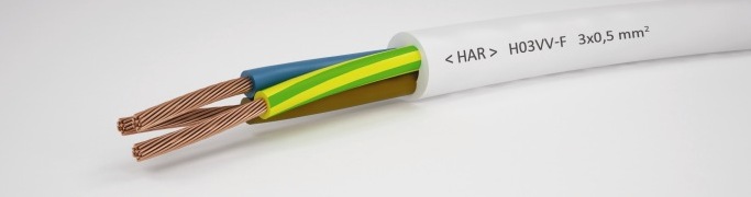 PVC kabel PP/L (H03VV-F) 4x0,75mm BIJELI | Pevex