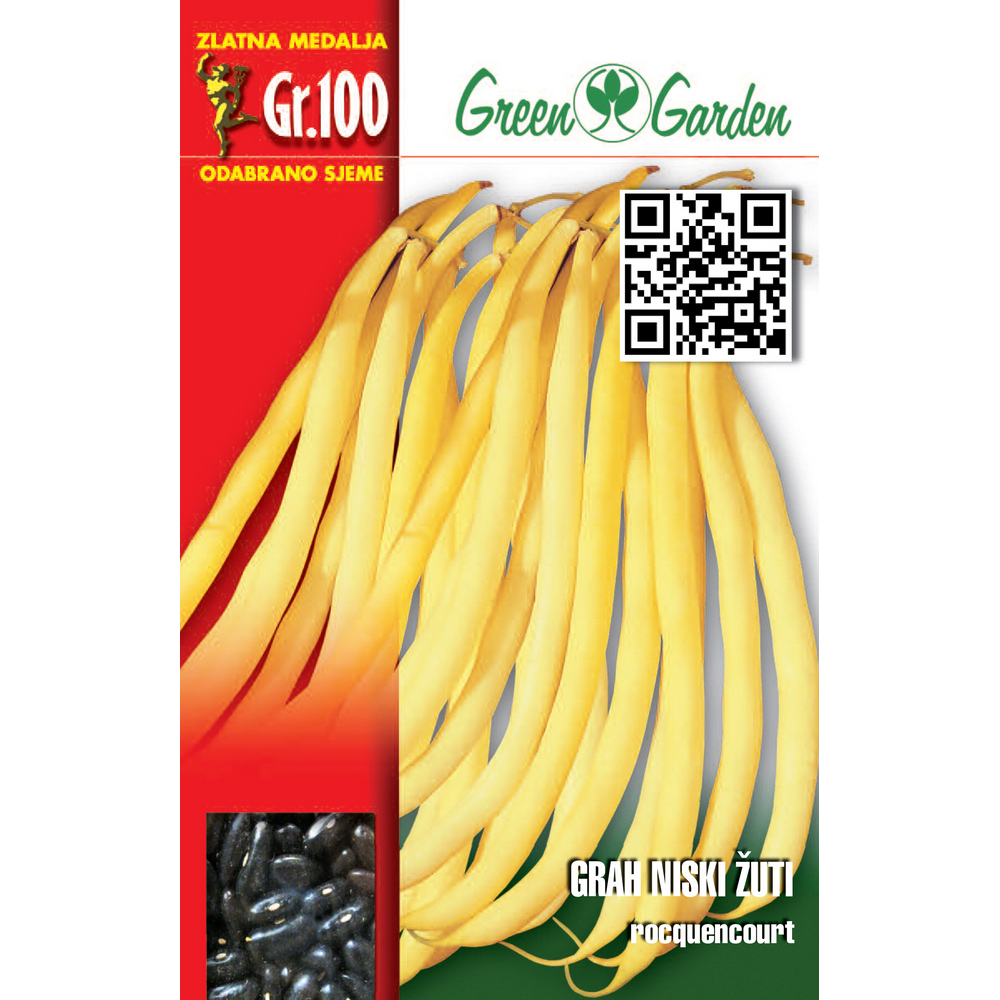 SJEME POVRĆA GREEN GARDEN GRAH NISKI ŽUTI - ROCQUENCOURT 100g | Pevex