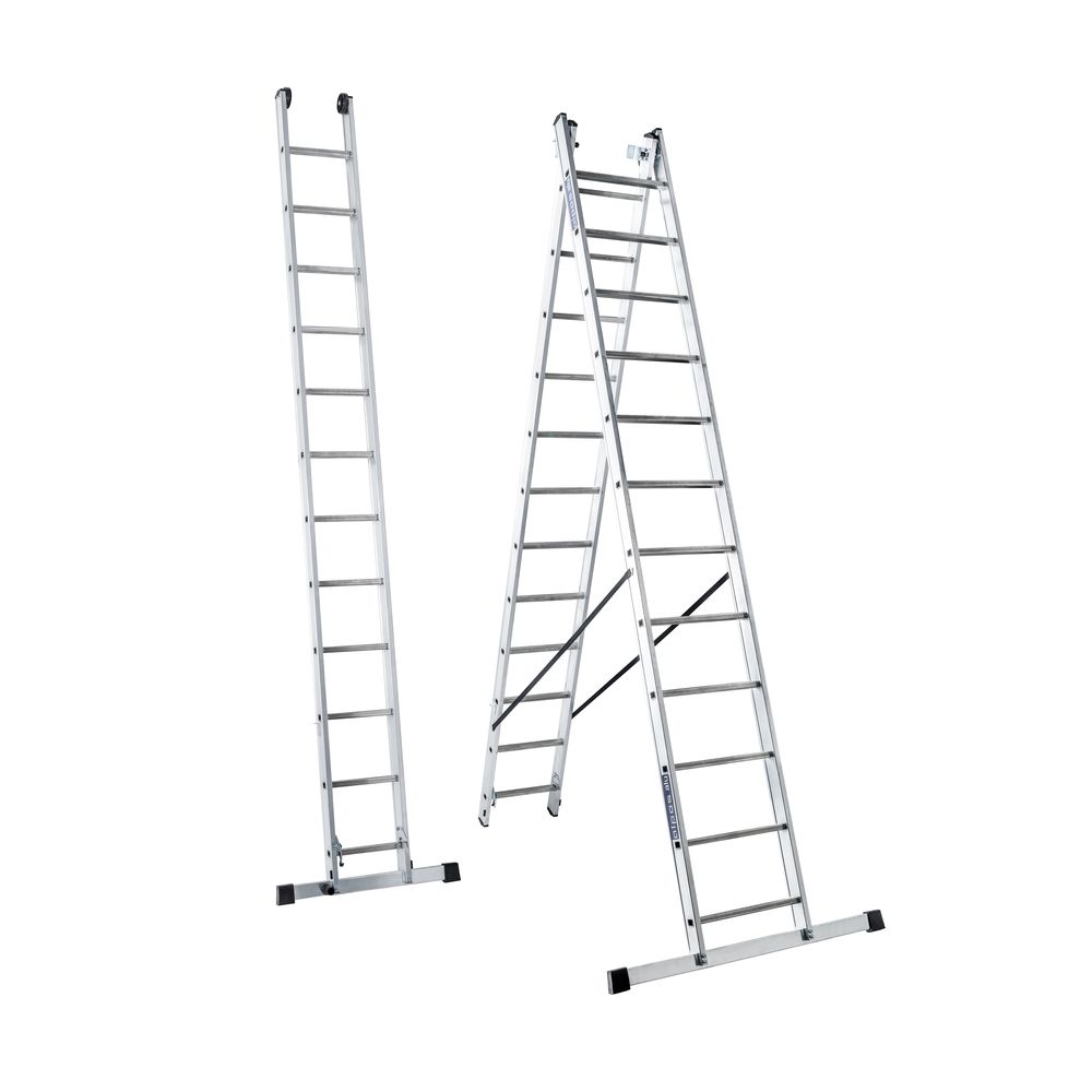 Tehničke aluminijske ljestve ALPOS ALU 38-15 EXPERT 2018 | Pevex