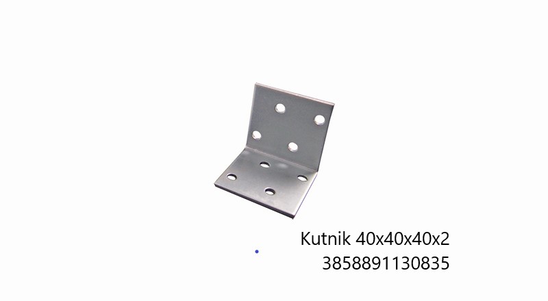 Kutnik 40x40x40x2mm | Pevex