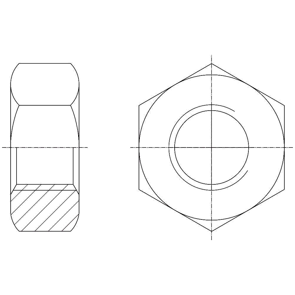 Inox matica ŠESTEROKUTNA DIN 934 M5 A4 | Pevex