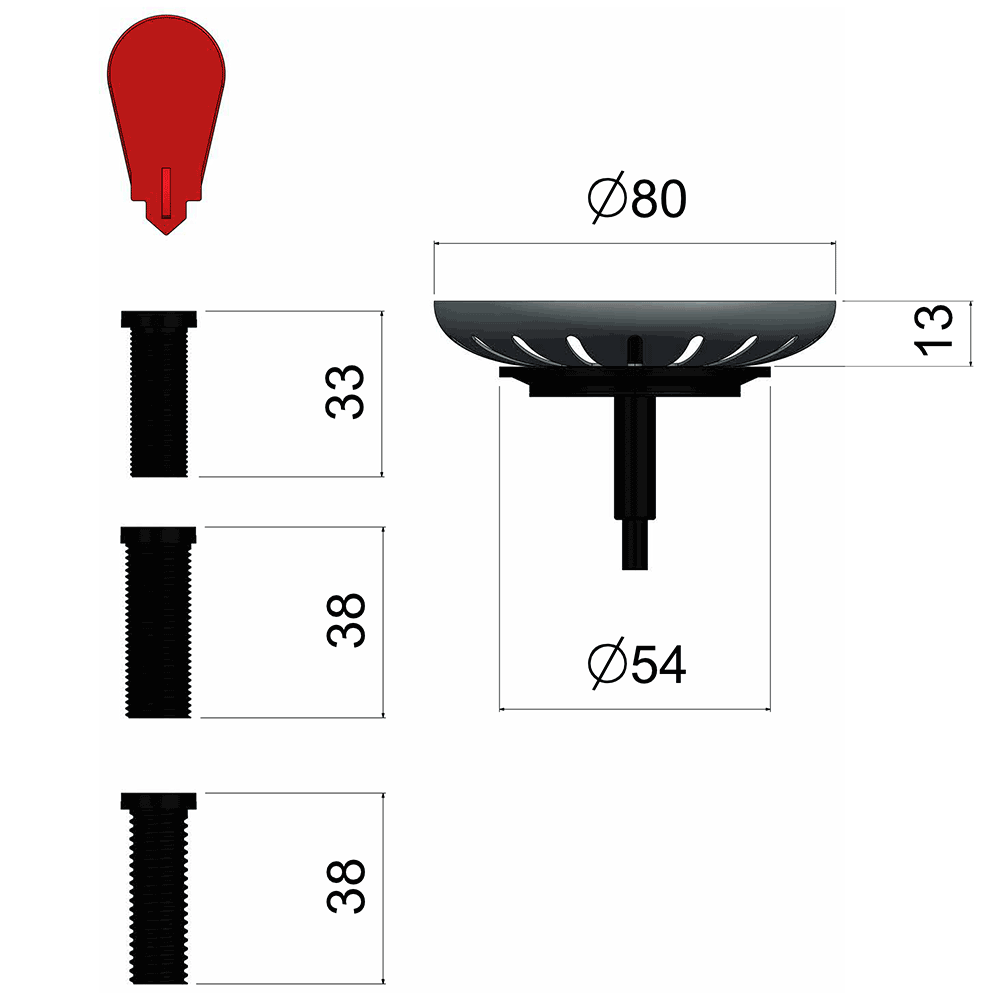 Odvod PILETA ZA SUDOPER | Pevex