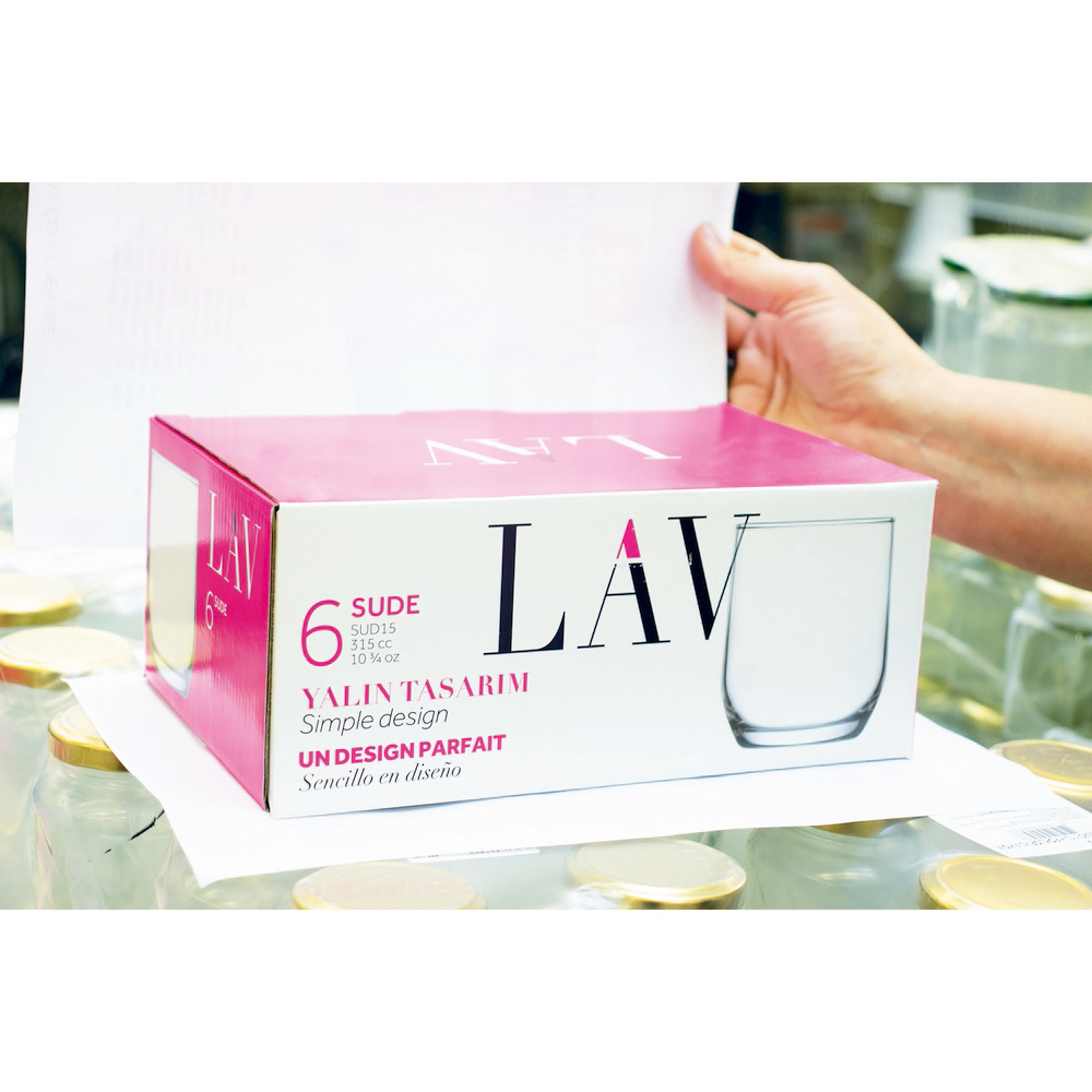 Set čaša LAV SUDE ZA VISKI 6/1 ,315ml | Pevex