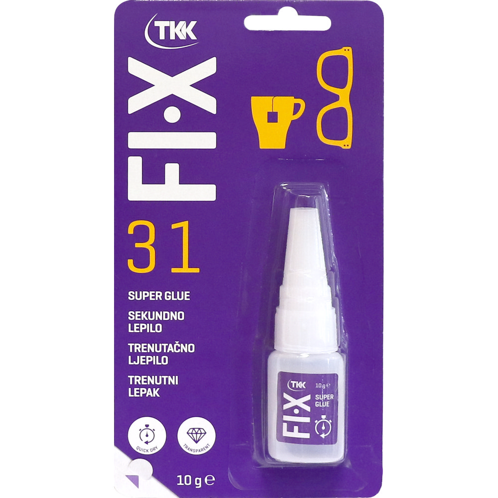 Ljepilo TKK FIX 31 TRENUTAČNO TEKUĆE 10g | Pevex