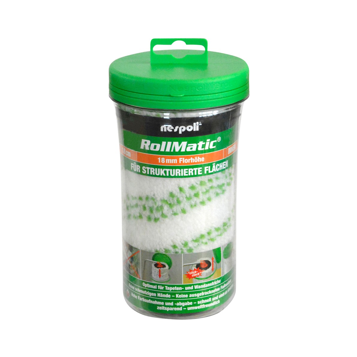 RUČNI PRIBOR VALJAK NESPOLI SOFTTOUCH ROLLMATIC 18CM | Pevex