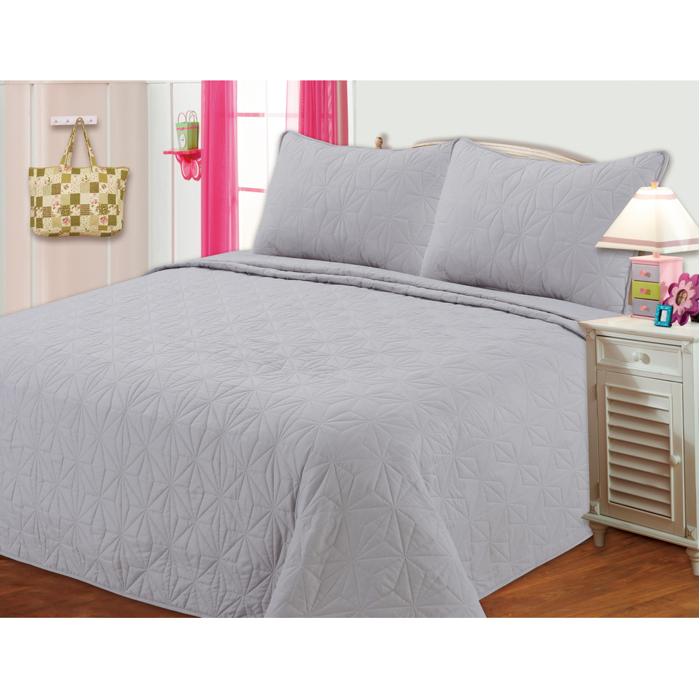 Prekrivač LIVING IN JEDNOBOJNI ŠTEPANI 220x240cm SORT BOJA | Pevex