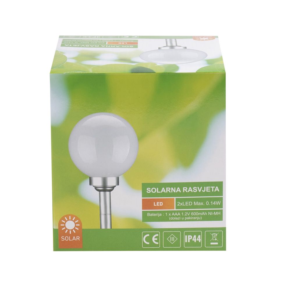 Solarna rasvjeta KUGLASTA 15cm MARLA | Pevex