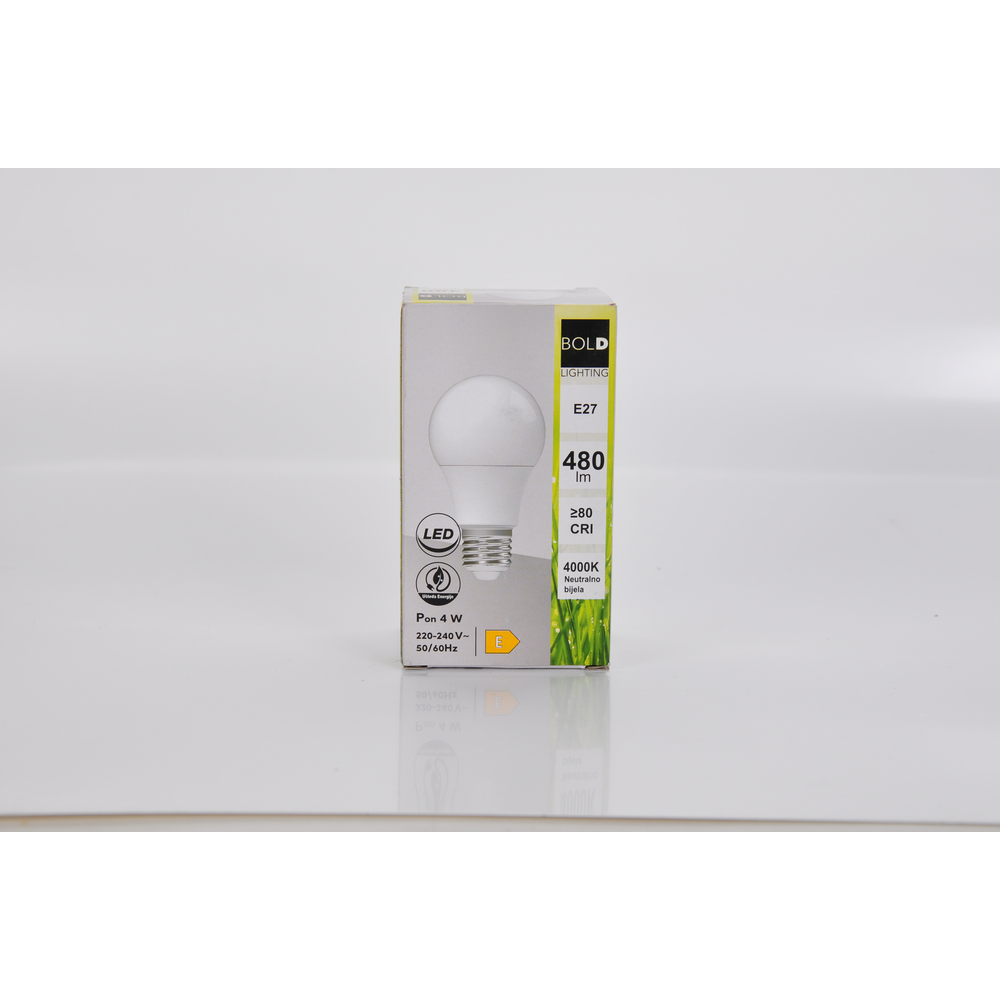 IZVOR SVJETLOSTI LED BOLD LIGHTING E27 4W 480lm 4000k A60 | Pevex