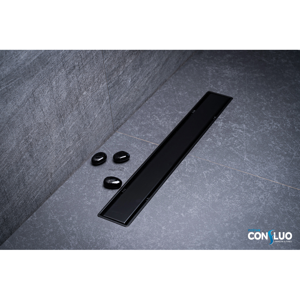 Odvod CONFLUO PRIMO COMPACT LINE 550 MATTE BLACK | Pevex