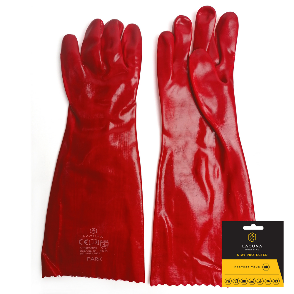 Zaštitne rukavice PVC PARK 45 CM VEL. 10