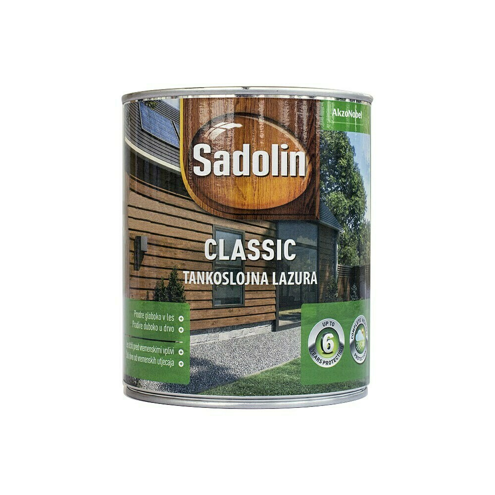 Lazura za drvo SADOLIN CLASSIC BEZBOJNI 2,5 L (1) | Pevex