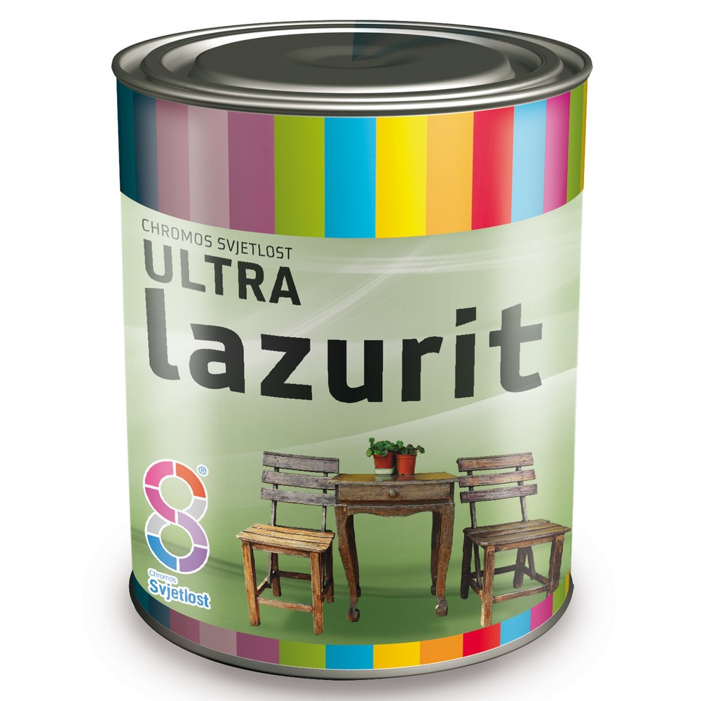 Lazura za drvo CHROMOS SVJETLOST LAZURIT TIK 4L | Pevex