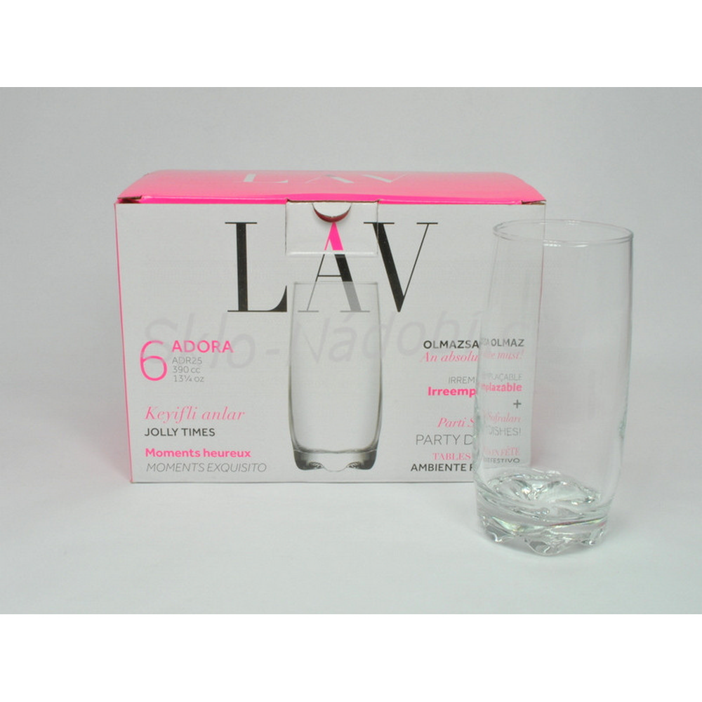 Set čaša ADORA 6/1 390ml | Pevex