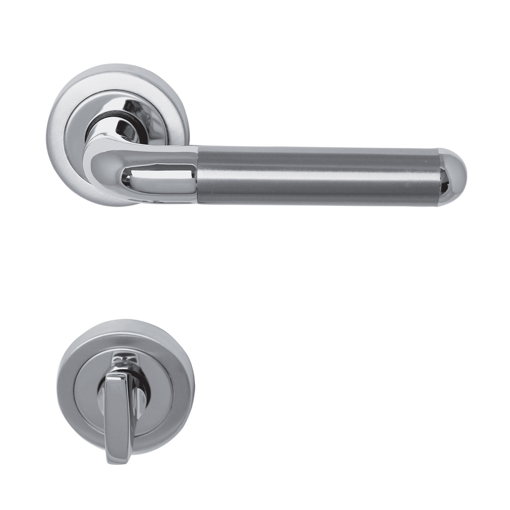 Kvaka za vrata WC ROZETA NIKAL/KROM | Pevex