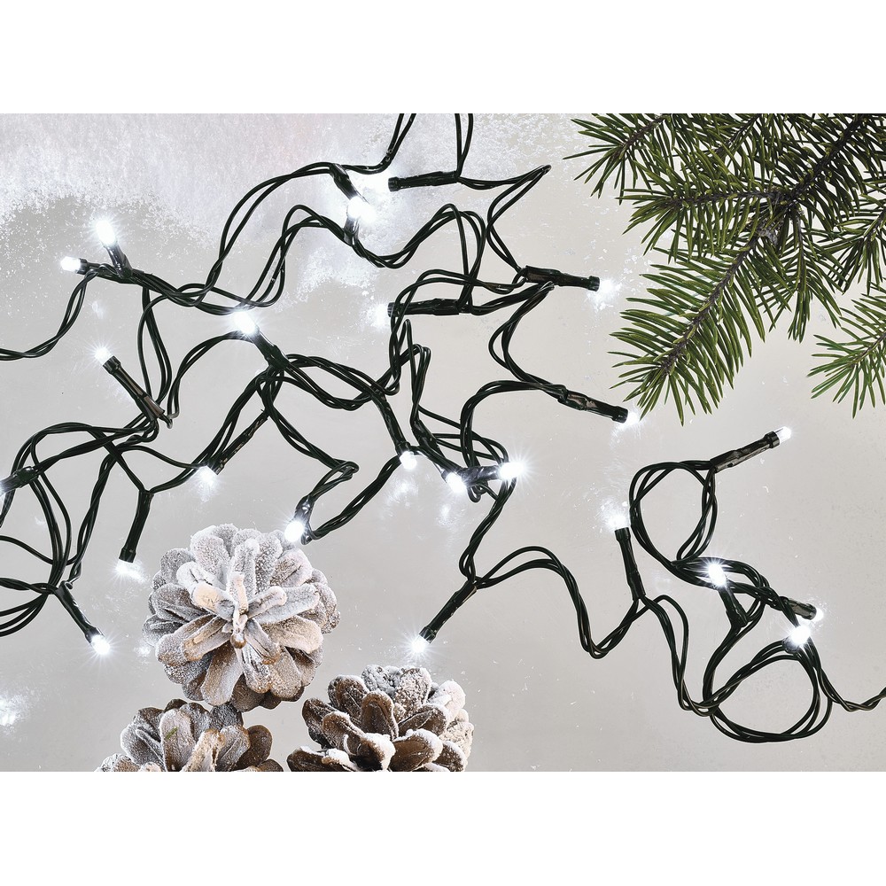 Božićne lampice UNUTARNJE I VANJSKE 180 LED 18 m | Pevex