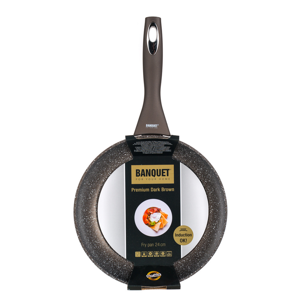 Tava PREMIUM,dark brown 24cm | Pevex