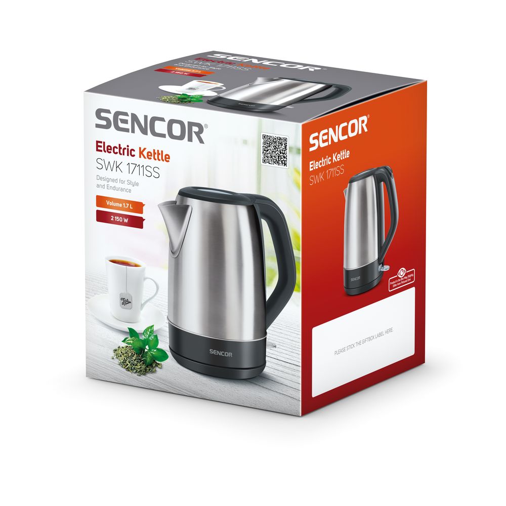 Inox kuhalo za vodu SENCOR SWK 1711SS | Pevex