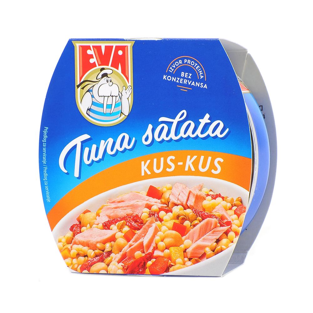EVA TUNA SALATA KUS-KUS 160G | Pevex