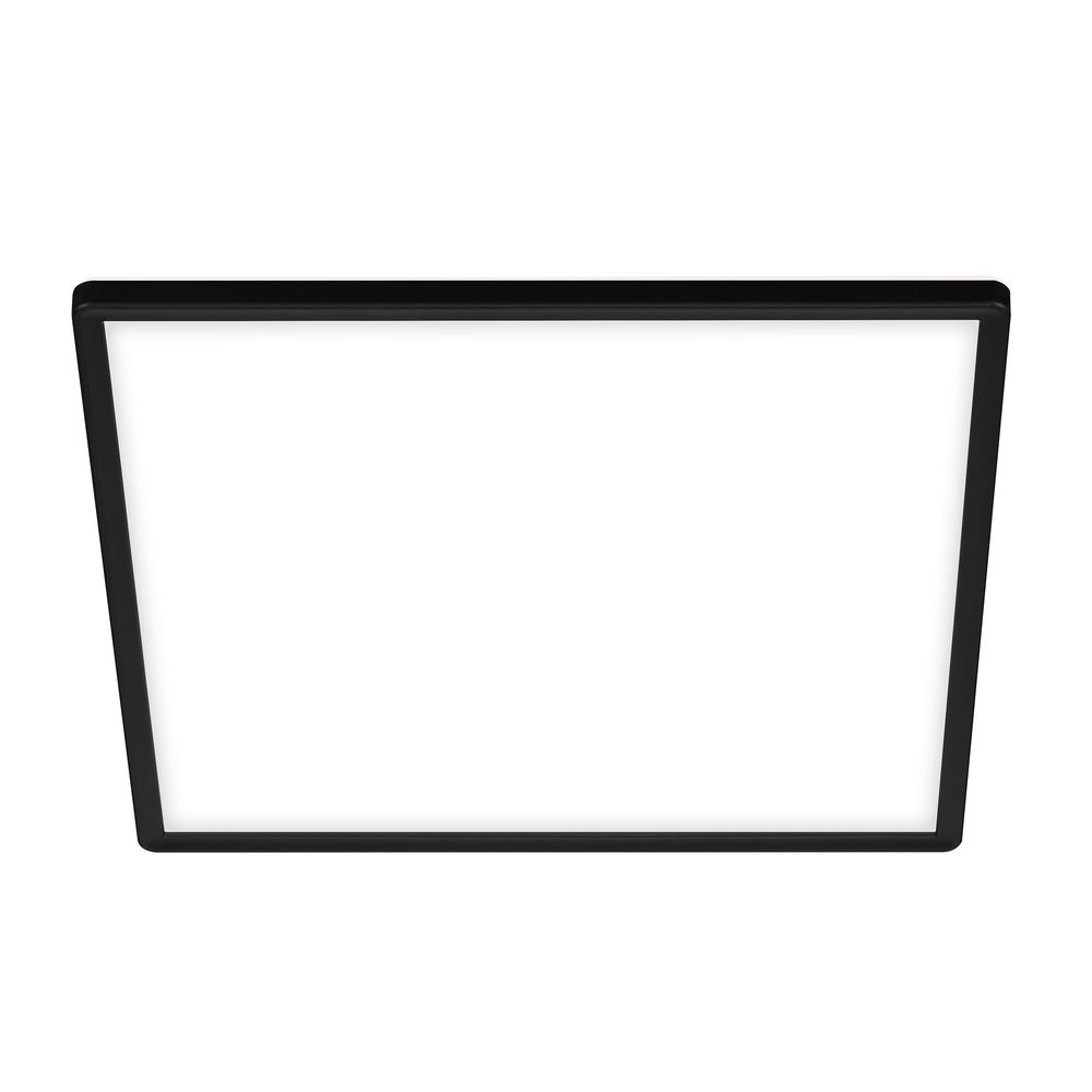 Plafonjera Brilo LED 22 W 3000 lm 4000 K 42x42x2,9 cm BCL crna | Pevex