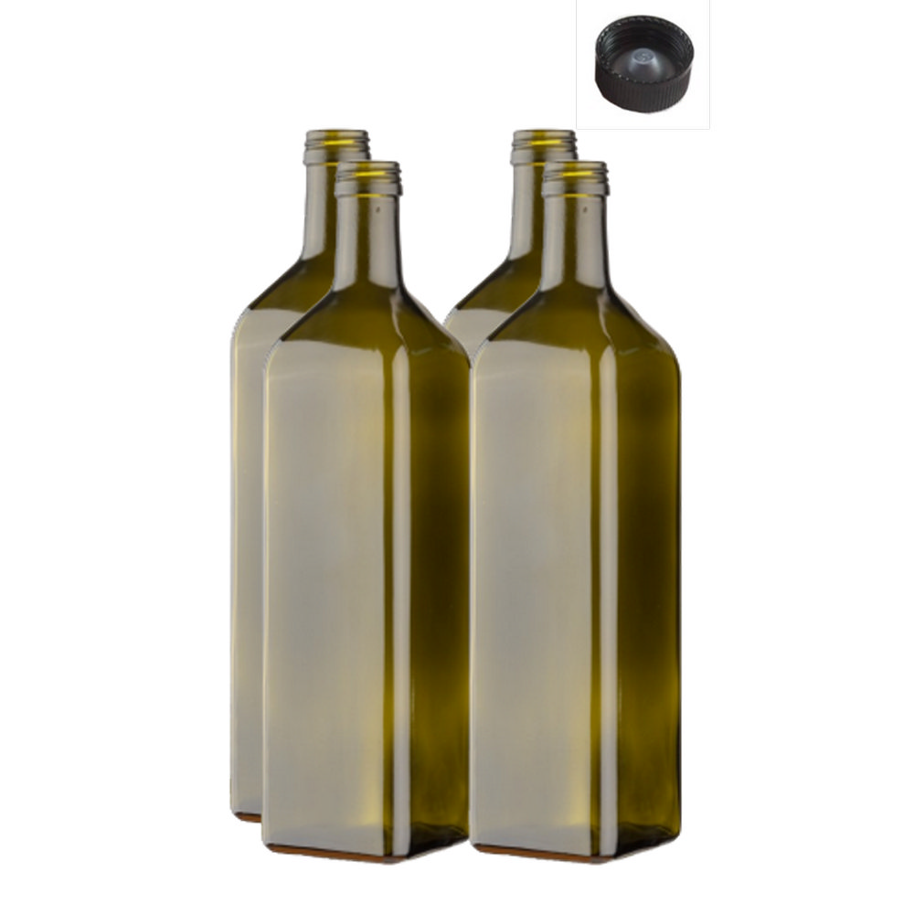 Staklena boca VETRO MARASCA 750ML + ČEP 4 KOM | Pevex