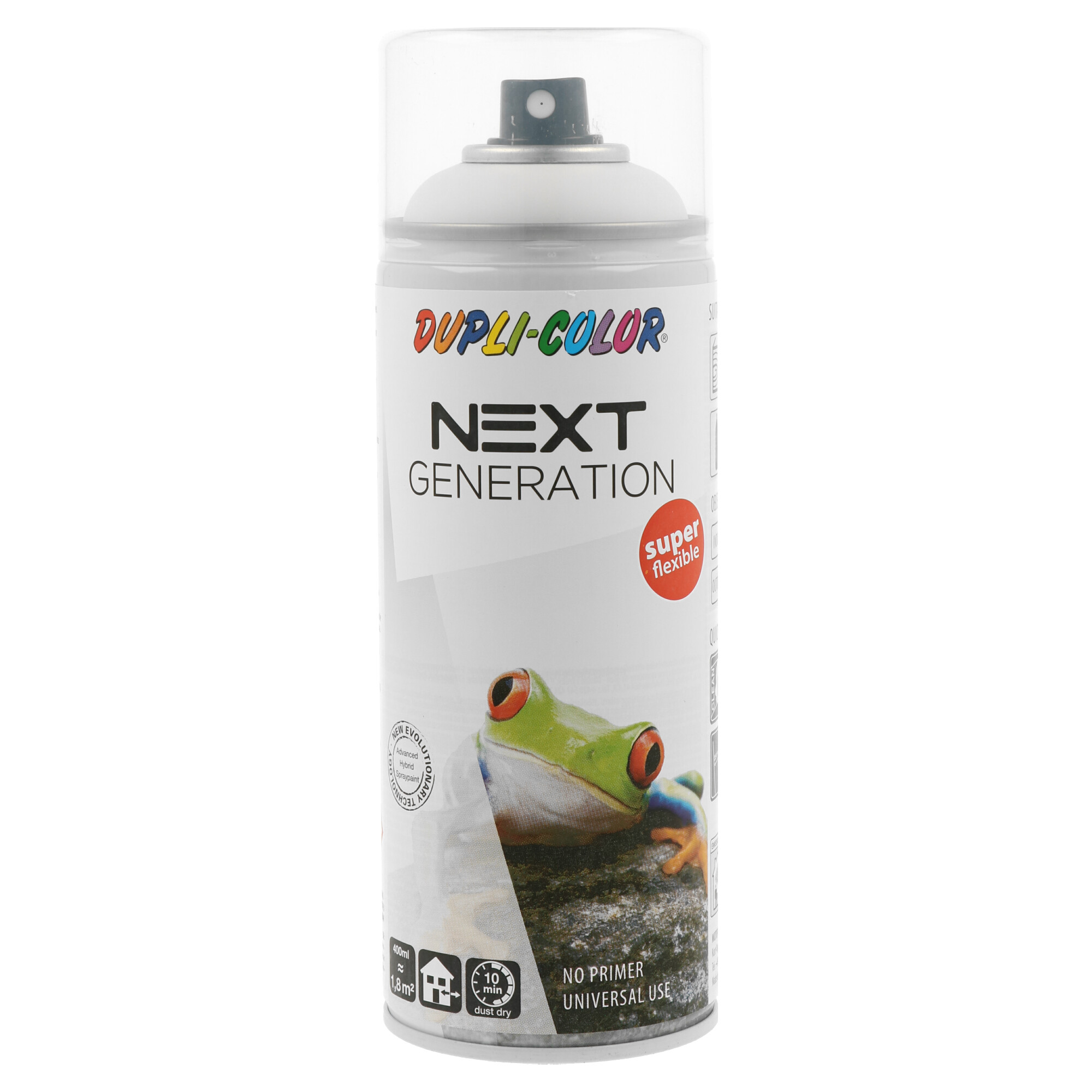 Sprej DUPLI-COLOR NEXT RAL 9010 MAT 400ML | Pevex