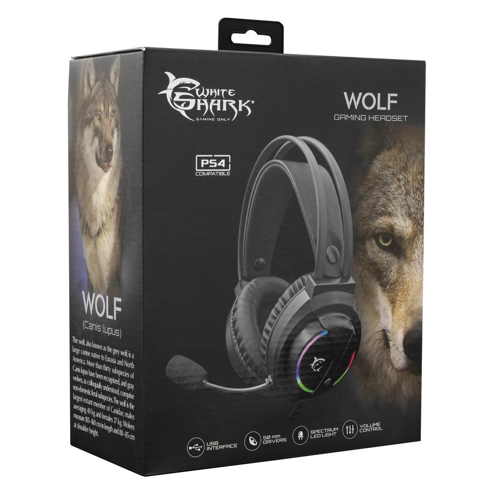 Gaming slušalice White shark headset GH-2044 wolf | Pevex