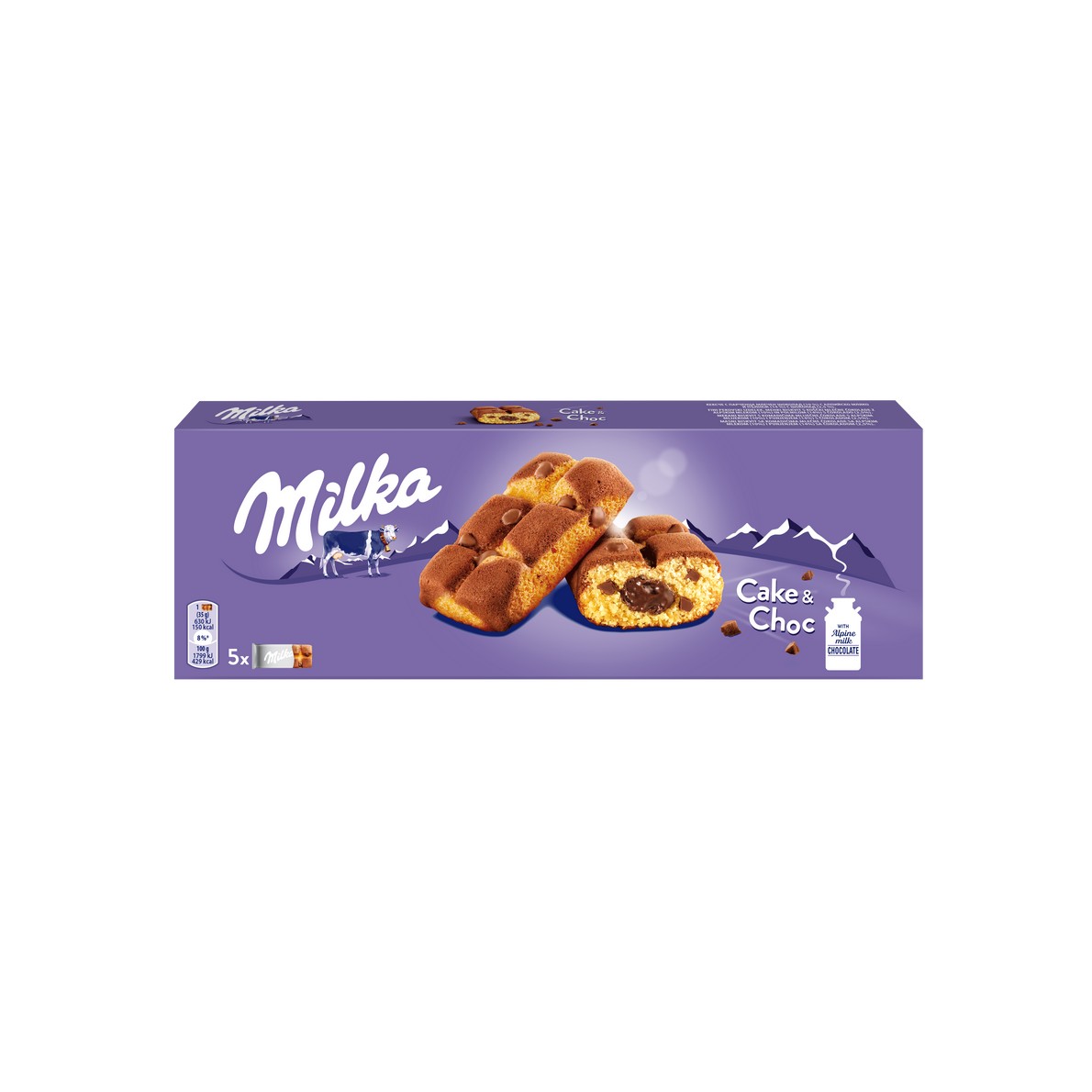 Keksi MILKA BISKVIT CAKE&CHOC 175G | Pevex