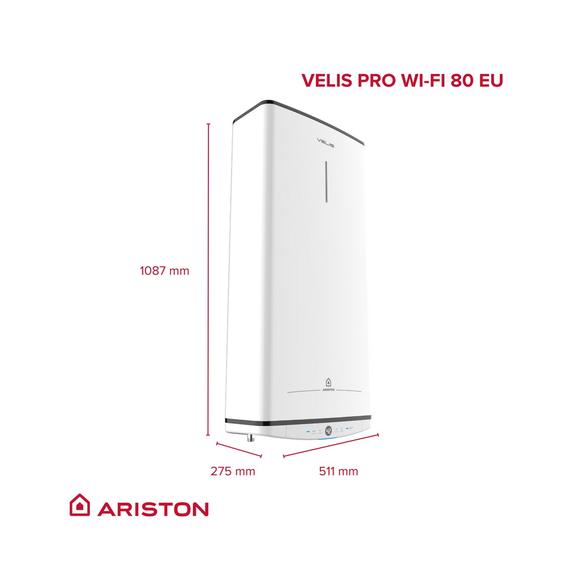 Električni bojler ARISTON VELIS PRO Wi-Fi 80 | Pevex