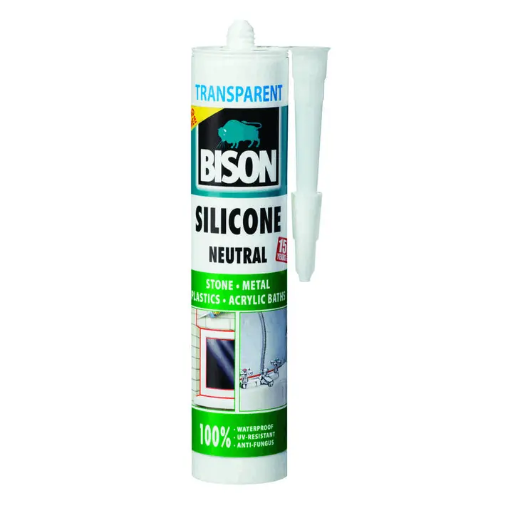 Silikon BISON NEUTRAL TRANSPARENT 280ML | Pevex