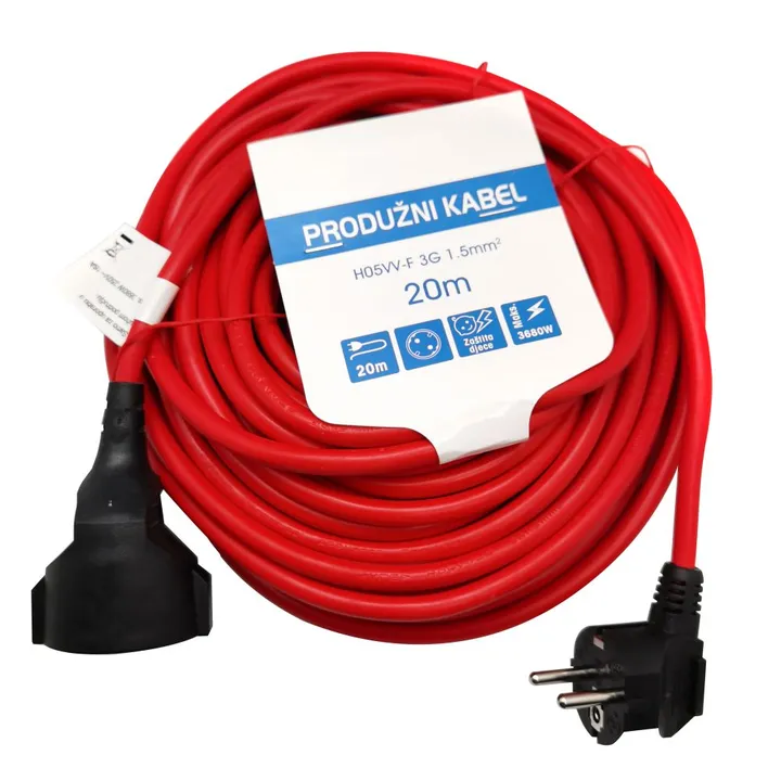 Produžni kabel 20m 3x1,5mm | Pevex