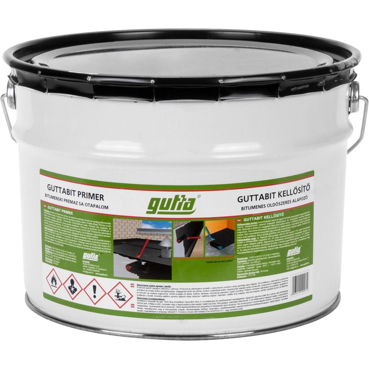 Bitumenska hidroizolacija GUTTA PREMAZ SA OTAPALOM GUTATABIT 9 L | Pevex