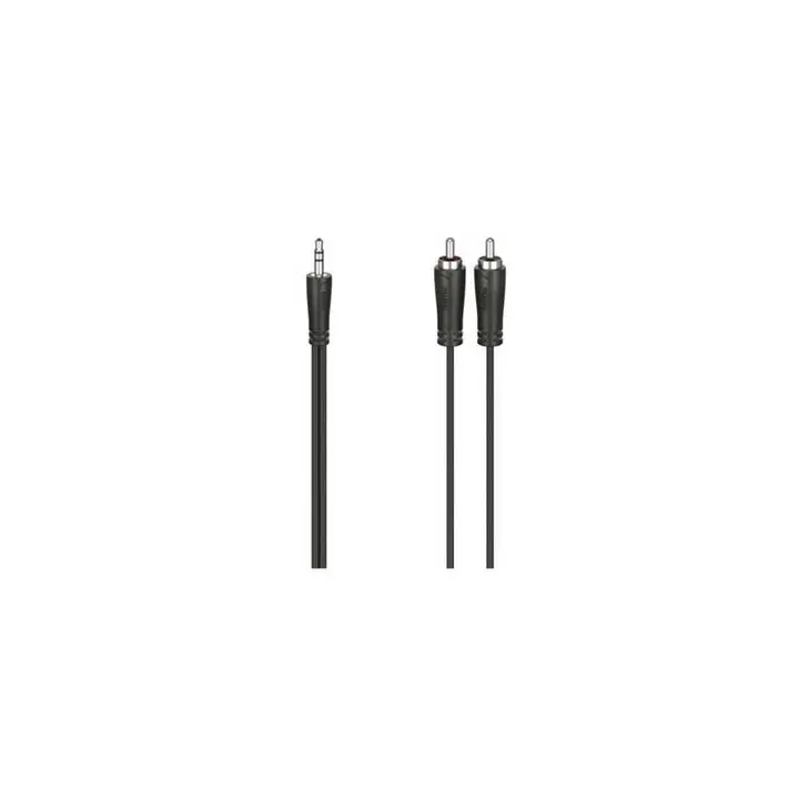 HAMA AUDIO KABEL, 3,5 MM JACK UTIKAČ - 2 ČINČ UTIKAČA, STEREO, 1,5 M ...