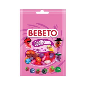 Bomboni KERVAN BEBETO COOL BEANS BERRY MIX 60g | Pevex